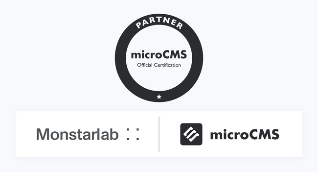 モンスターラボ、日本製ヘッドレスCMS『microCMS』公式パートナー企業に認定 | ニコニコニュース