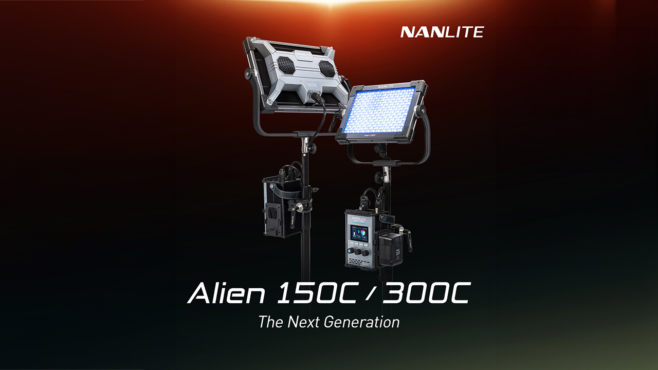 NANLITE、防塵防滴のフルカラーLEDライト「Alien 150C」「Alien 300C」発売 | ニコニコニュース