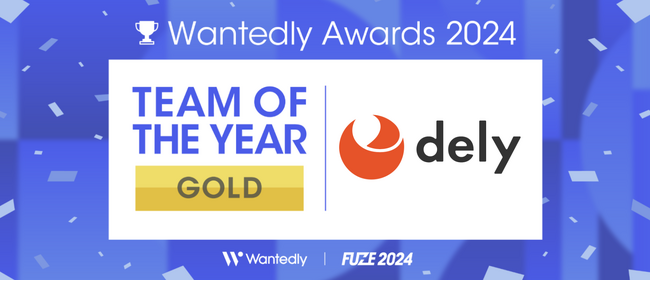「クラシル」「クラシルリワード」運営のdely、Wantedly Awardsで「Team of the Year | ニコニコニュース