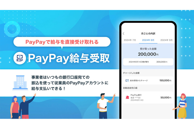 PayPayで給料を受け取れる！ ソフトバンクグループ以外の会社でも可能に | ニコニコニュース