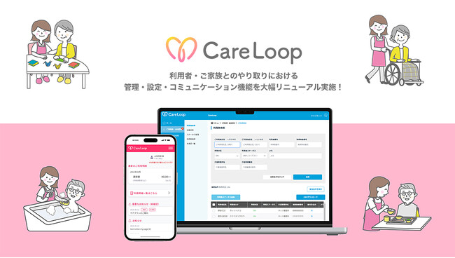 介護事業専門のCDP「CareLoop」要望の多かった機能を追加し、大規模アップデートを実施 | ニコニコニュース