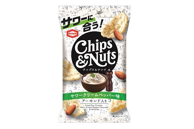 爽やかでピリ辛い！爽快なサワーと相性抜群！ 『CHIPS&NUTS サワークリームペッパー味』を新発売 | ニコニコニュース