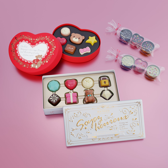 バレンタインチョコかと思ったら、よーく見ると…… 目を疑う作品に「本物にしか見えない」「かわいい～」 | ニコニコニュース