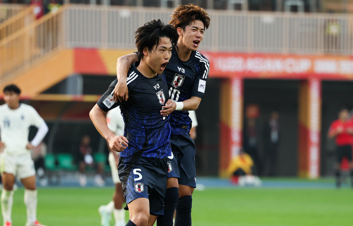 U-20日本代表が3発白星発進！ 石井久継の先制弾に市原吏音＆佐藤龍之介のゴールでタイに完封勝利【U20アジアカップ】 | ニコニコニュース