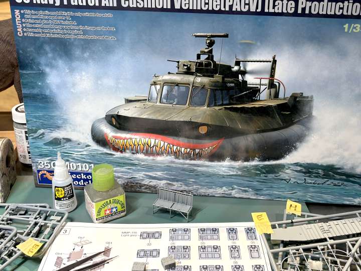 ブラウンウォーターネイビーの異色の存在「軍用PACV」を作る！【達人のプラモ術＜米海軍PACV後期型＞】 | ニコニコニュース