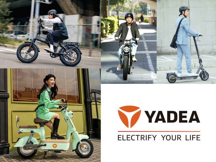 電動二輪モビリティ世界最大級のYADEA 今年もCYCLE MODE RIDE OSAKA 2025に出展 | ニコニコニュース