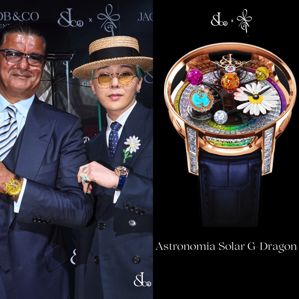 G-DRAGON、“1億5,000万円”超えの超高級腕時計をお披露目 GACKTも愛用したJacob & | ニコニコニュース