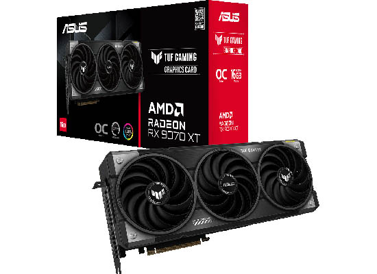 ASUSから、AMD Radeon RX 9070 XT、RX 9070 トリプルファン搭載グラフィックボード発売 | ニコニコニュース