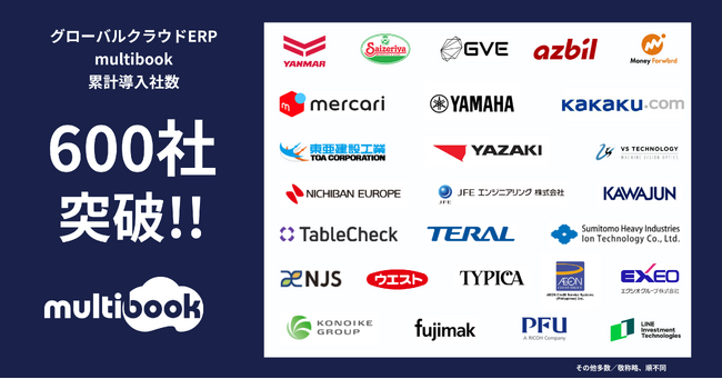 グローバルクラウドERP「multibook」導入企業600社突破新リース会計基準対応で市場ニーズに応え、さらなる拡大 | ニコニコニュース