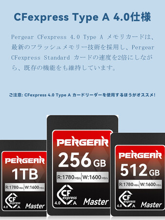 新発売｜PERGEAR CFexpress 4.0 Type A メモリカード登場 | ニコニコニュース
