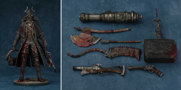 アクションRPG『Bloodborne』の狩人（ハンター）スタチューが、ゲームコンセプトの「死闘」を色濃く再現した彩色 | ニコニコニュース