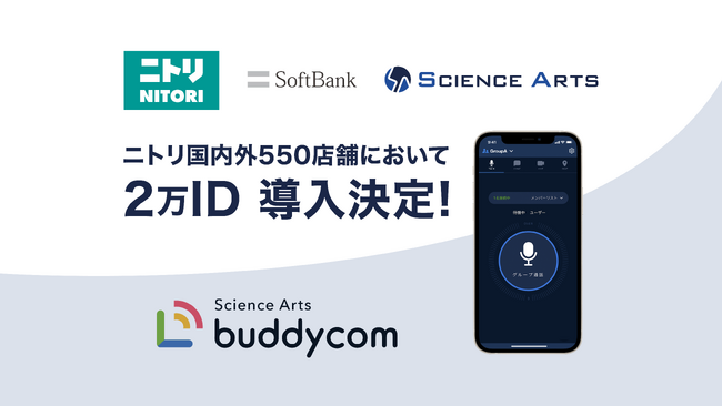 ニトリ 国内外550店舗においてBuddycom 2万ID導入決定！ | ニコニコニュース