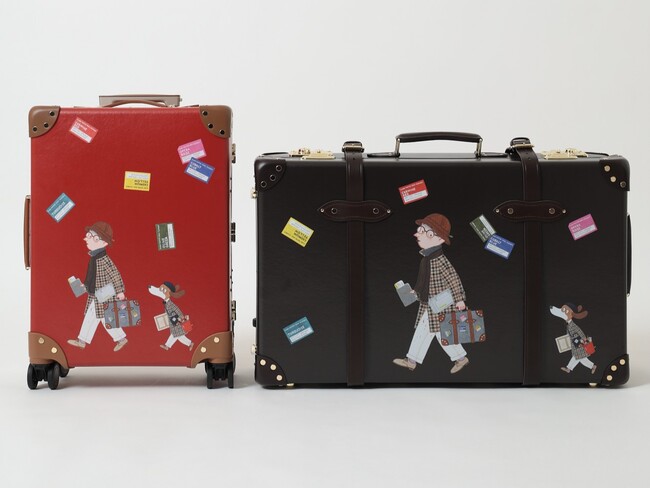 DAKS×GLOBE-TROTTER×Mr. Slowboy トリプルコラボレーションのスーツケースを発売 | ニコニコニュース