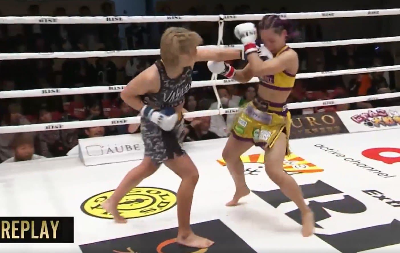 空手女子、戦慄ラッシュで衝撃TKO 「女子でこんな勝ち方…」ファン騒然 | ニコニコニュース