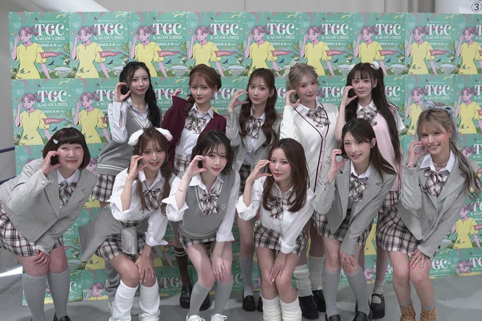 二瓶有加、ミニスカ制服姿で初「TGC」チャンスを掴む秘訣明かす【TGC香川2025】 | ニコニコニュース
