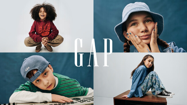 Gap、FALL 2025 GapKidsグローバルキャンペーン「Original from the | ニコニコニュース