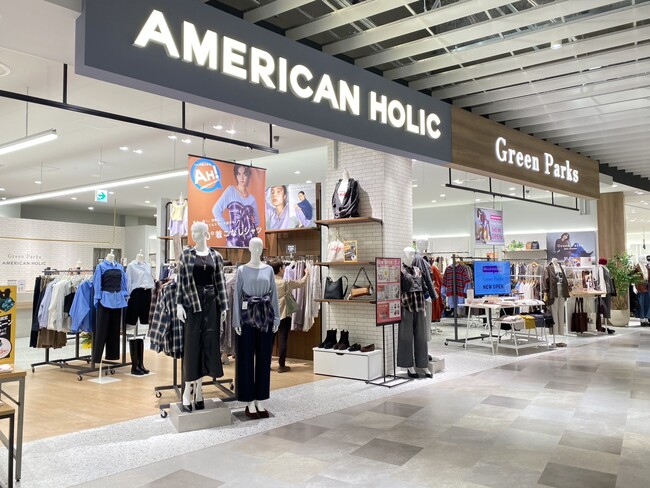 「Green Parks」「AMERICAN HOLIC」イオンモール須坂に10月3日（金）グランドオープン！ | ニコニコニュース