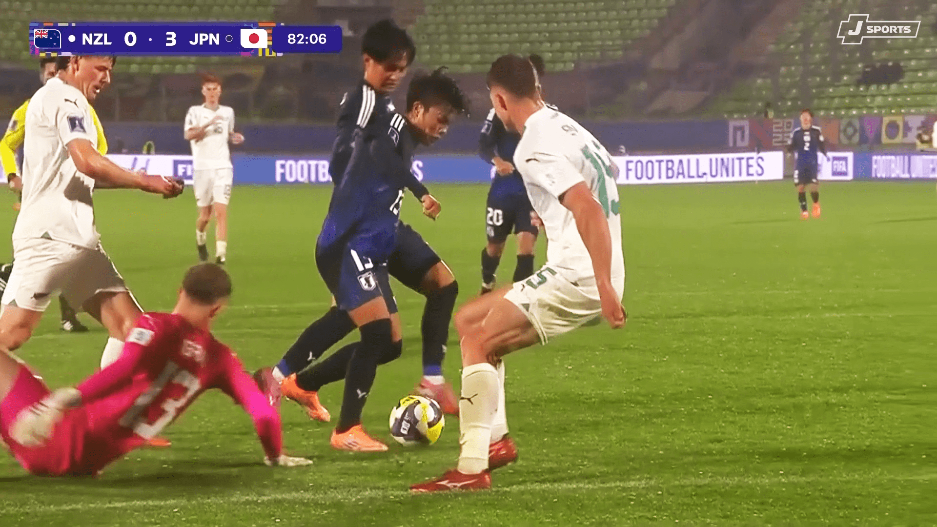 敵GK＆DFが唖然…U-20日本代表MF、“足裏フェイント”からスーパーゴール！「鎌田かよ」「完璧すぎて笑う」「冷静の | ニコニコニュース