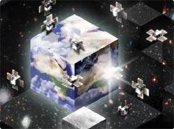 もしも地球が四角だったら？惑星も全部四角で無限増殖する世界「Hooray For Earth」 | ニコニコニュース