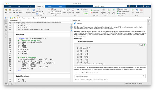 MathWorks、エンジニア・科学者・研究者の生産性を高め、開発を加速させる生成 AI を活用した MATLAB | ニコニコニュース