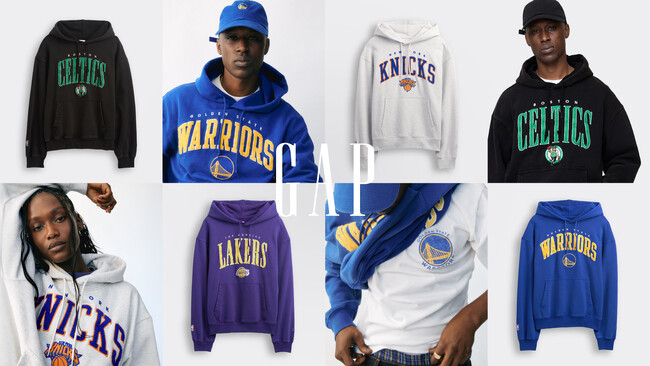 GapがNBAとのコラボコレクションを発表 | ニコニコニュース