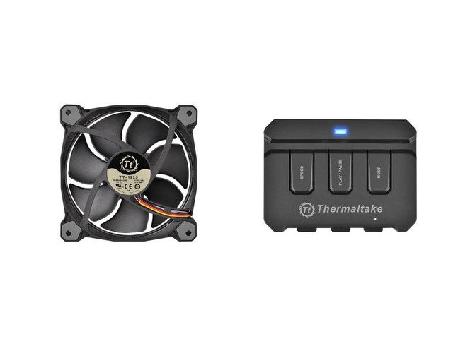 ThermaltakeよりLEDリングを装着した水冷ラジエーター向けファン「Riing 14 – 256Color | ニコニコニュース