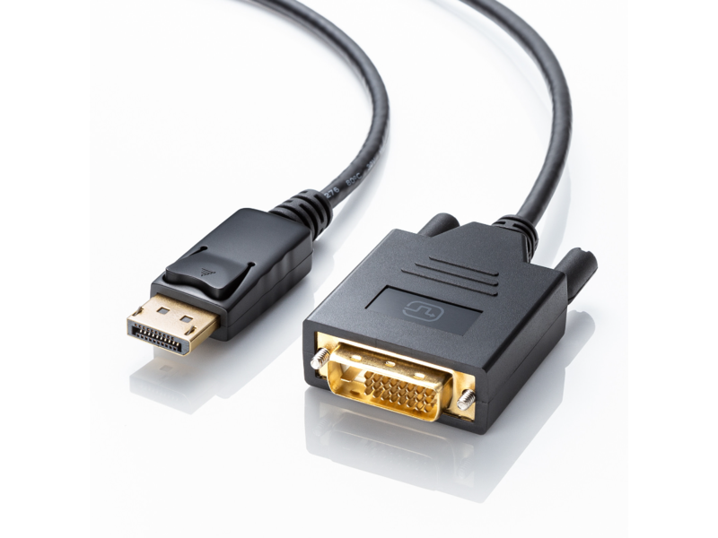 DisplayPortからDVIへ変換、サンワサプライがアダプタ不要ケーブルを投入 | ニコニコニュース