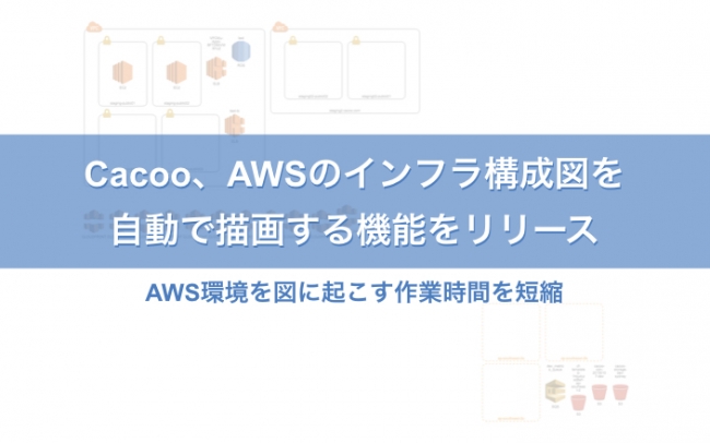 Cacoo、AWSのインフラ構成図を自動で描画する機能をリリース | ニコニコニュース