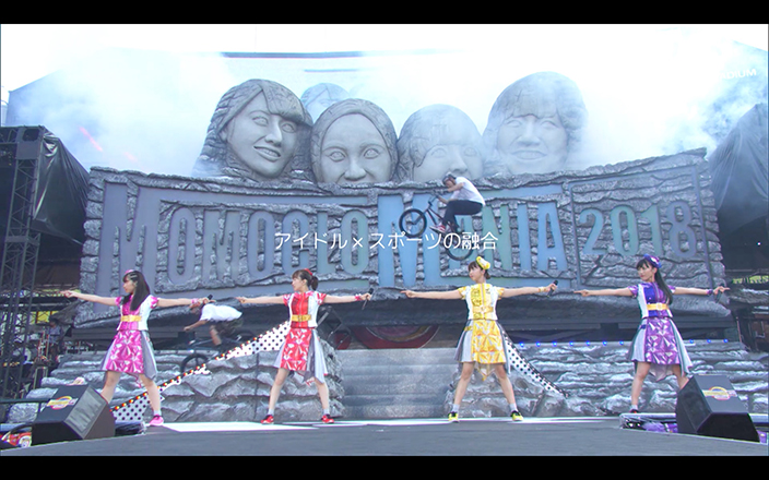 テーマはスポーツとの融合！ ももクロ、ライブ映像作品『Momoclo Mania 2018 -Road to | ニコニコニュース