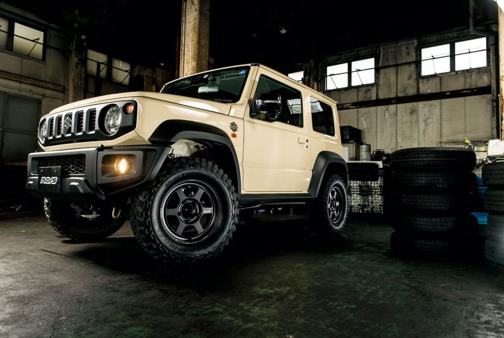 クロスカントリー用TE37にジムニー専用新色ブラックが追加｜RAYS｜スズキJB64ジムニー＆JB74ジムニーシエラ | ニコニコニュース