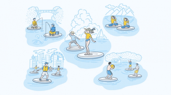 主催者特別賞はグアム旅行！ヤンマーが開発した『Wheeebo』で創り出す、水辺の新たな「遊び」のアイデア募集 | ニコニコニュース