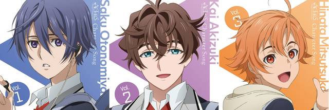 『ACTORS -Songs Connection-』キャラクターソングVol.1～3のジャケットデザインが公開！ | ニコニコニュース