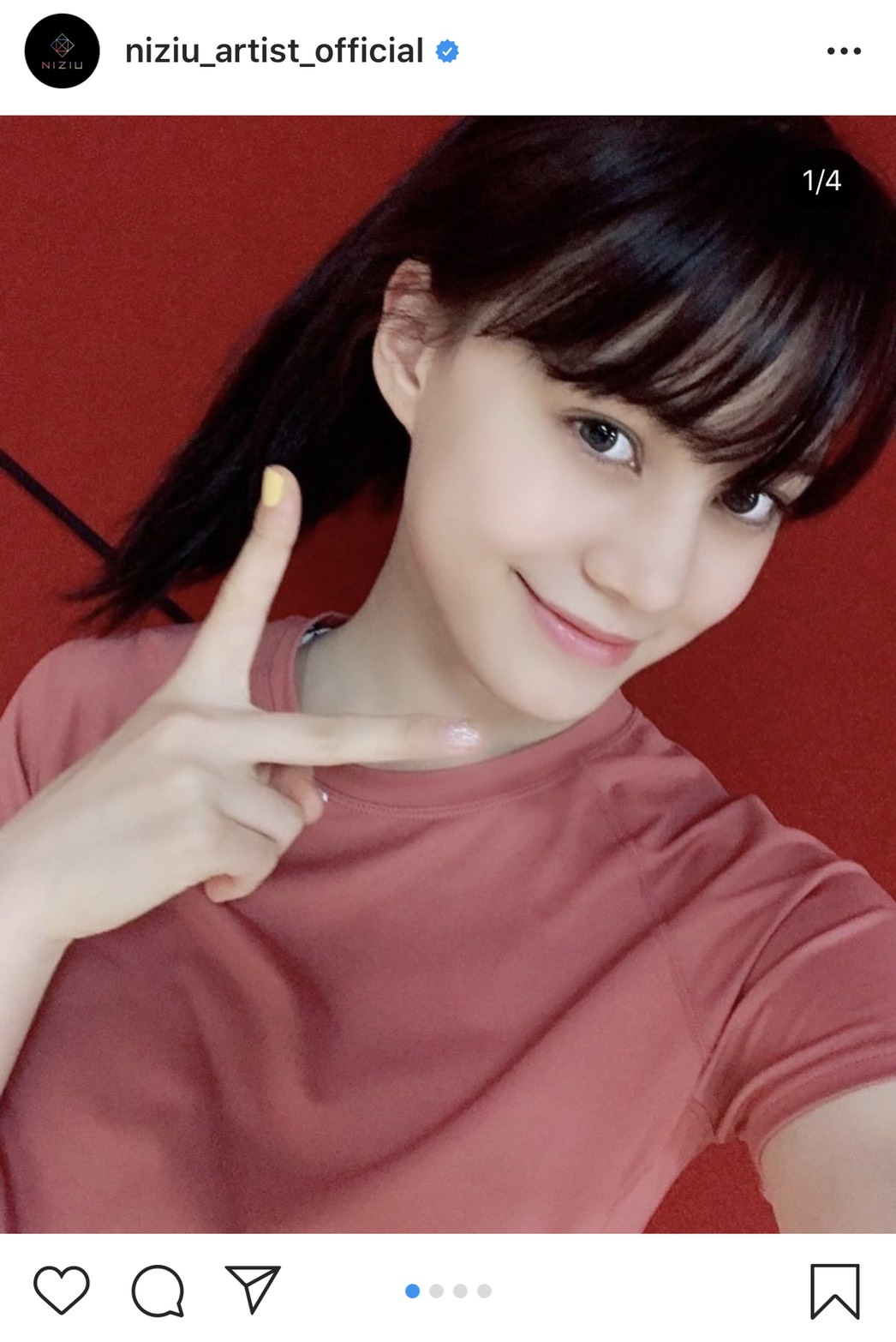 NiziUニナ、トレーニング中の様子に「足が長い」「スタイルよすぎる」絶賛の声 | ニコニコニュース