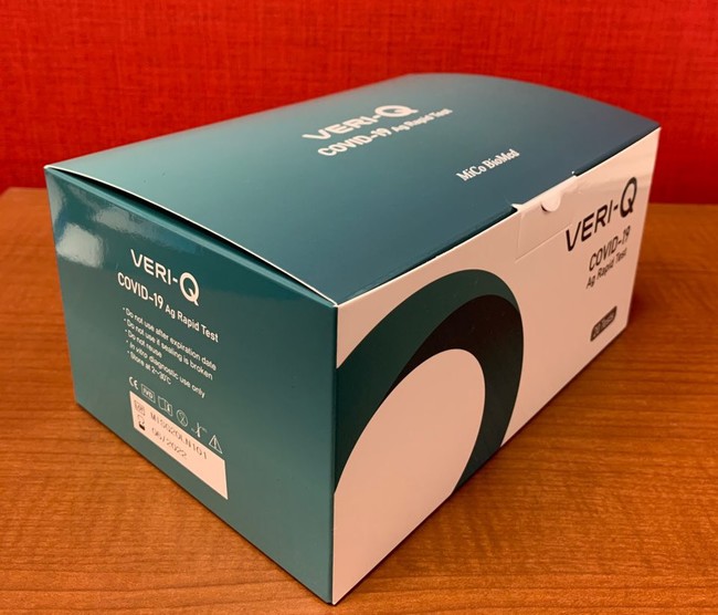 【寄付】VERI-Q 抗原検査キット(MiCo BioMed社製 | ニコニコニュース