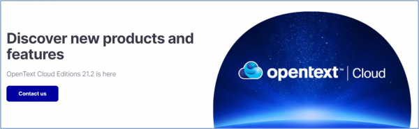オープンテキスト、企業の成長を支援する「OpenText Cloud Editions 21.2」を発表 | ニコニコニュース